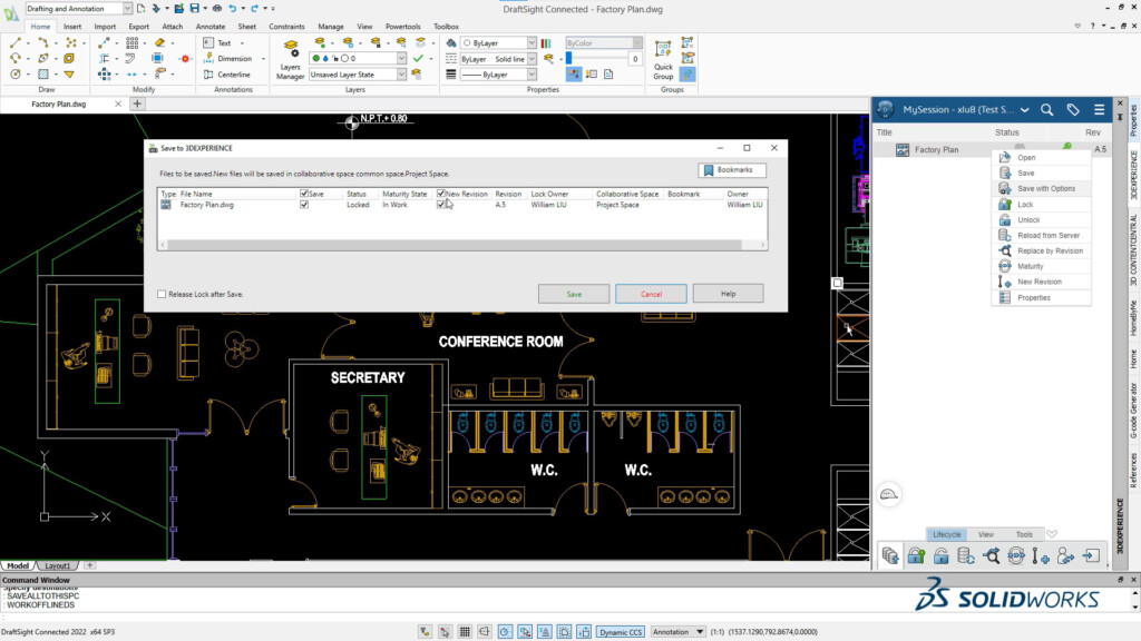 Draftsight |2D3D CAD機械設計軟體 | PLM/CAD/CAE系統服務專家 宇祥CADIP